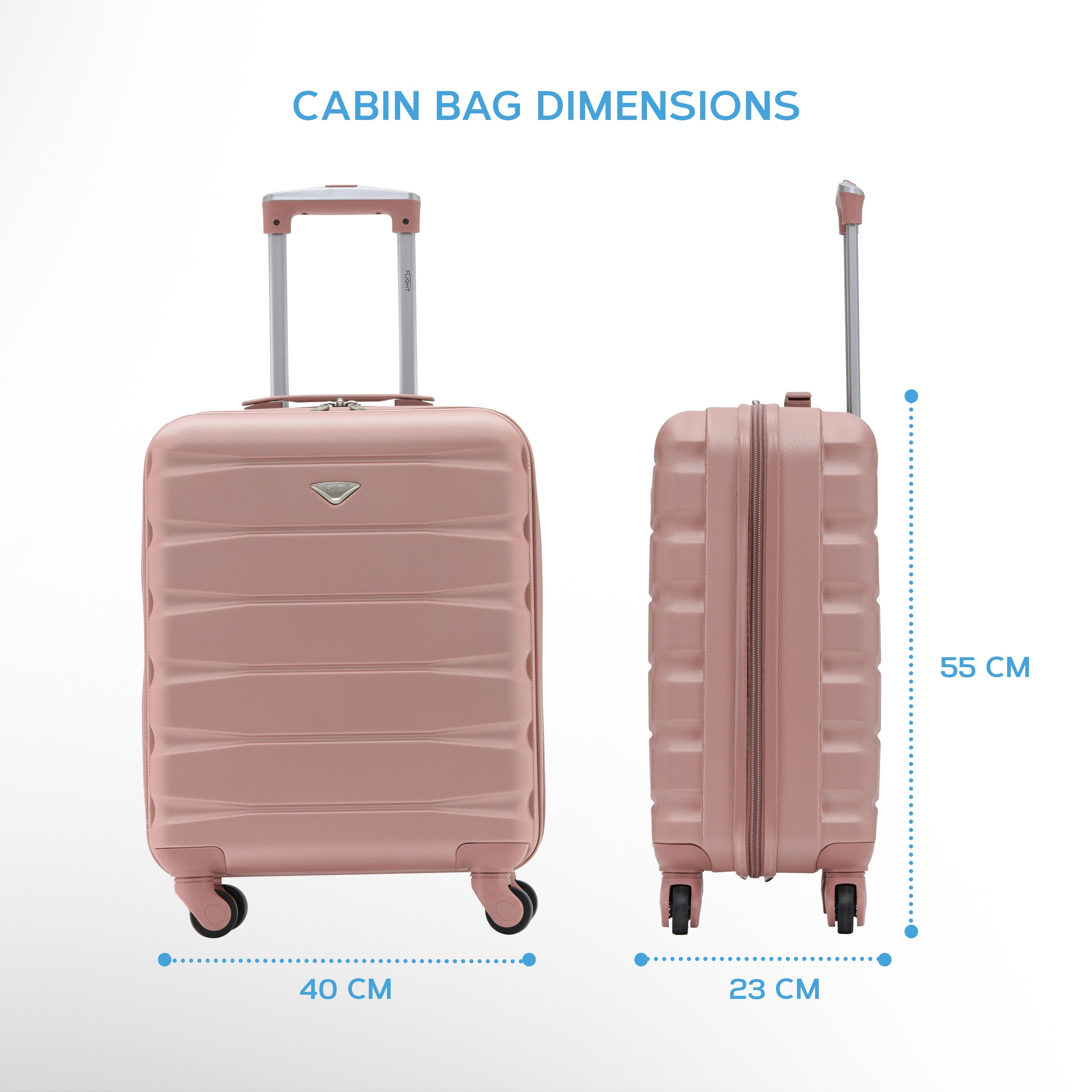 55x40x23cm Maximum Size Lufthansa Lightweight Wheel ABS 55x40x23cm Maximum Size Lufthansa Lightweight Wheel ABS